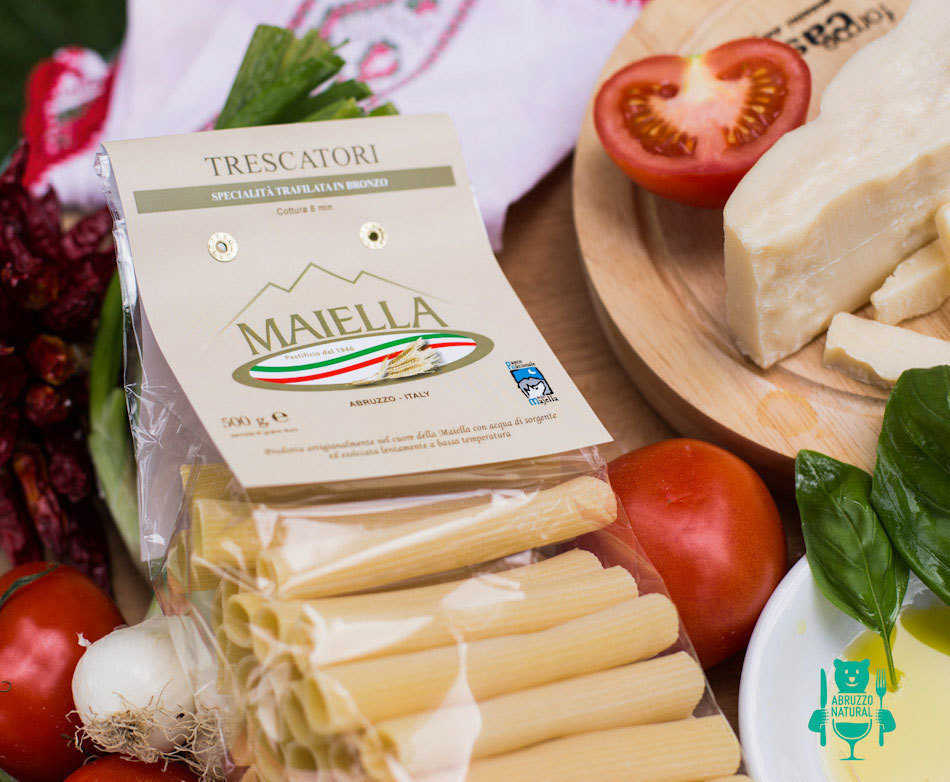 Pasta artigianale abruzzese - Trescatori Rigati Pasta artigianale abruzzese - Trescatori Rigati