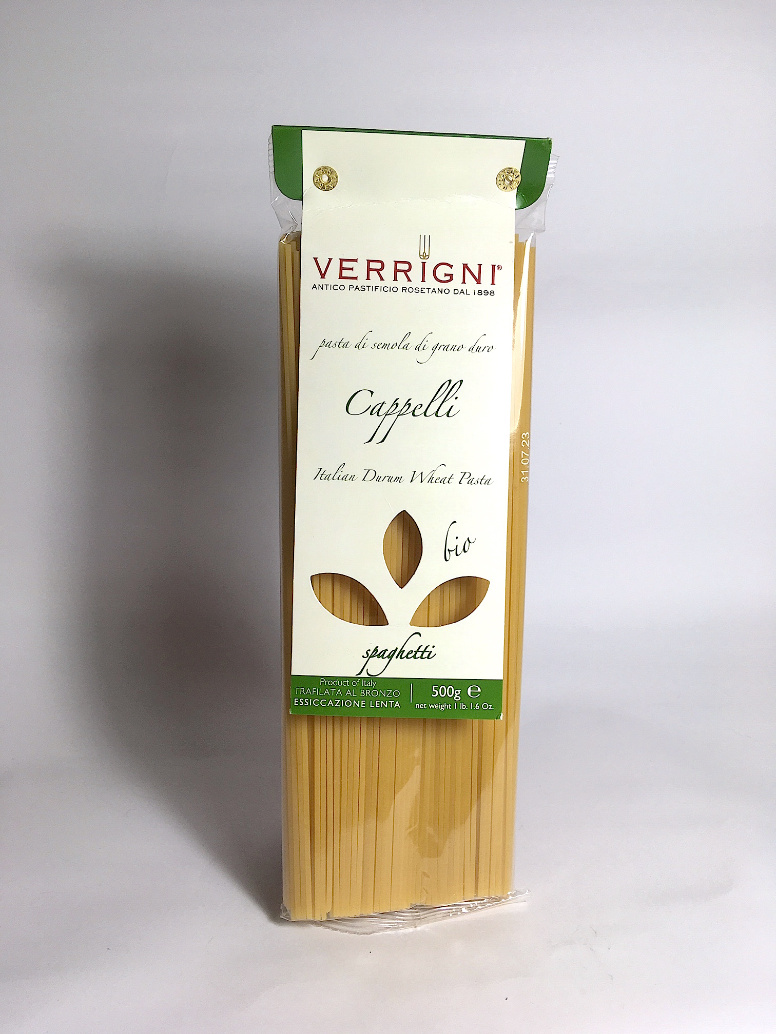 Spaghetti Grano Cappelli Bio Verrigni